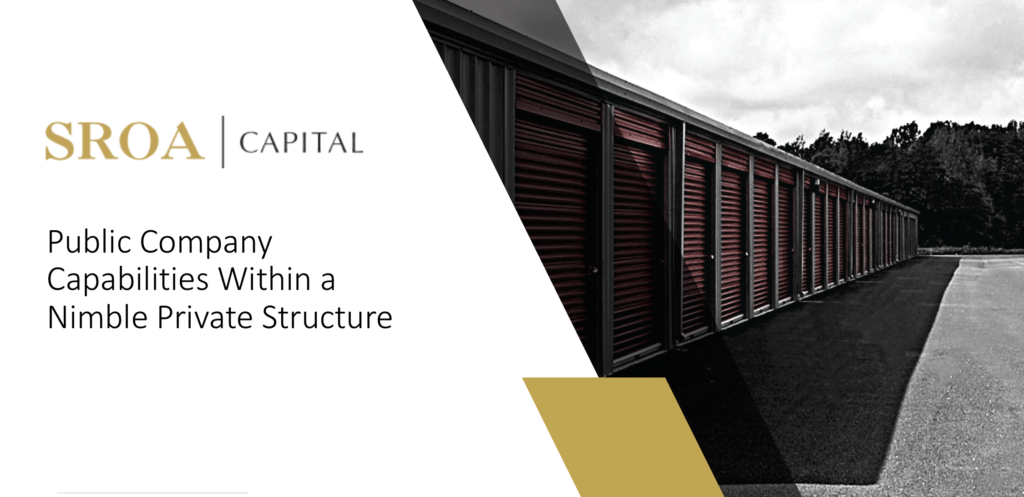 SROA Capital Investors Overview – SROA Capital